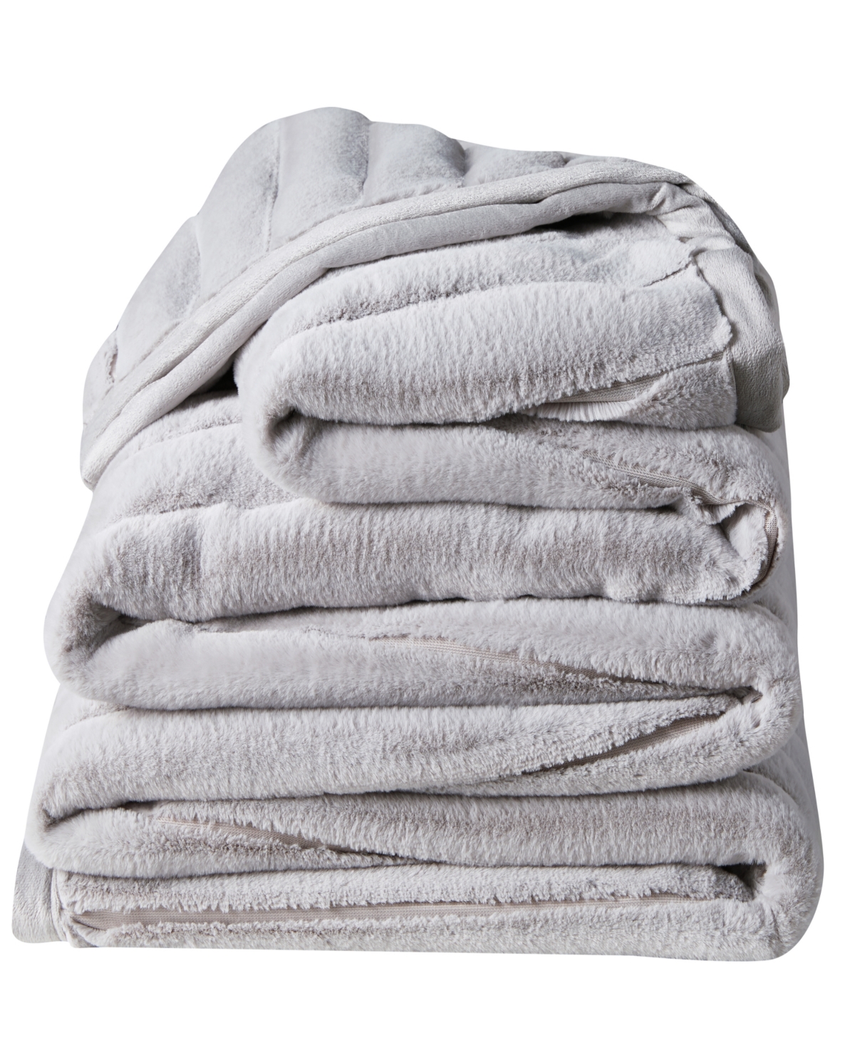 Click here for Ultra Plush Raschel Mink Blanket  Twin/Full - Ribb... prices