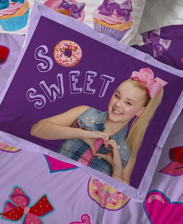 Jojo Siwa 5 Piece Sweet Life Bed Set, Twin - Macy's