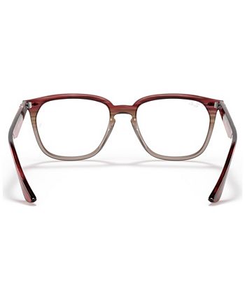 Ray-Ban RX4362V Unisex Square Eyeglasses - Macy's