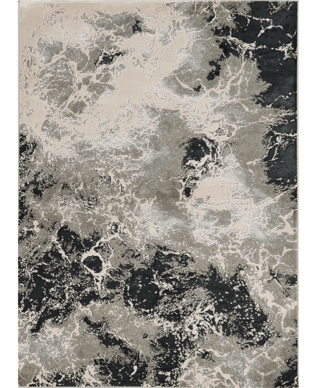 Click here for Kas Luna 7120 710 x 1010 Area Rug - Silver Tone prices