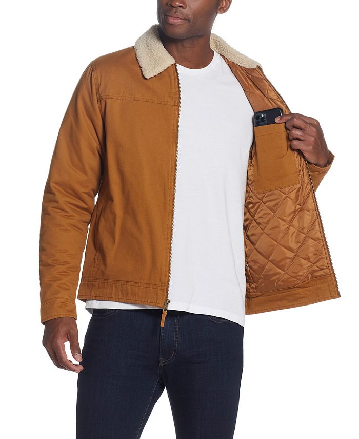 Weatherproof Vintage Men's Sherpa Lining Trucker Jacket & Reviews ...