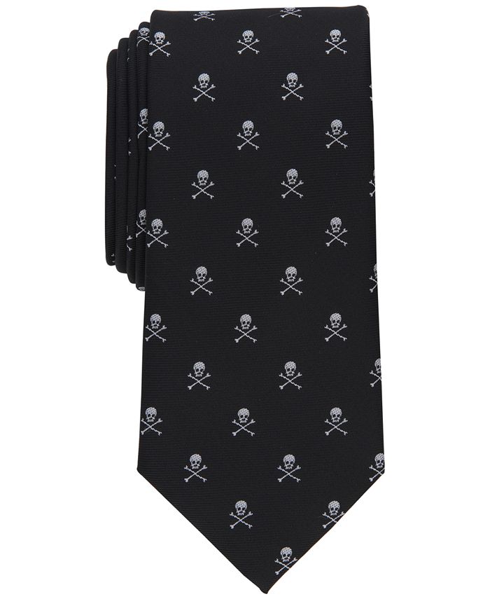 Club Room Men's Skeleton Neat Tie, Created for Macy's - Macy's
