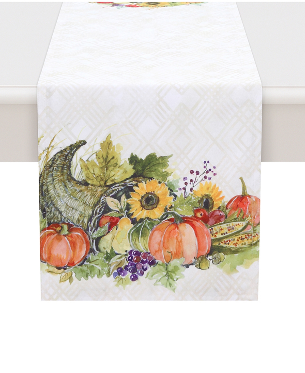 Click here for Laural Home Cornucopia Harvest Table Runner  13 x... prices
