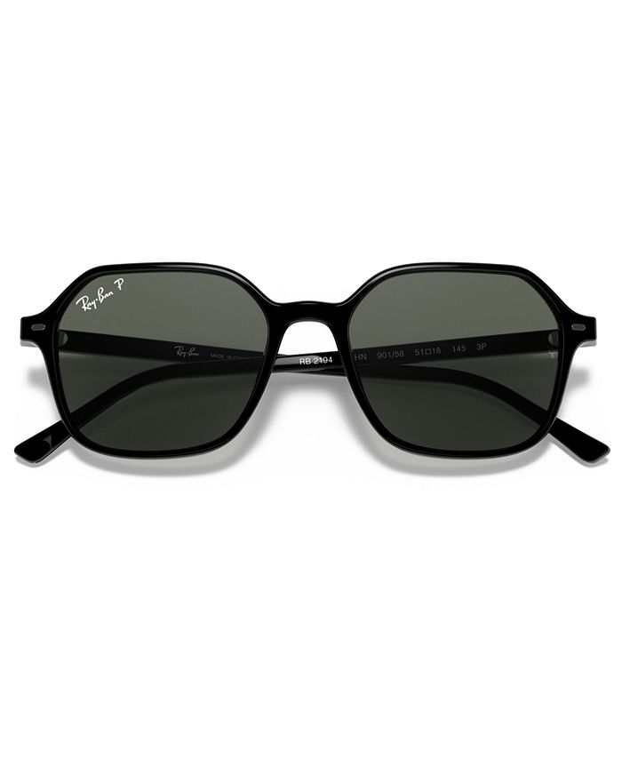 Ray-Ban John Polarized Sunglasses, RB2194 53 - Macy's