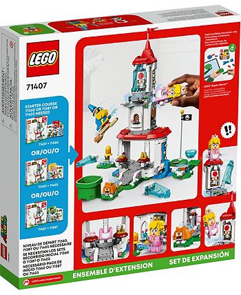 LEGO® Super Mario Cat Peach Suit and Frozen Tower 71407 Expansion Set ...