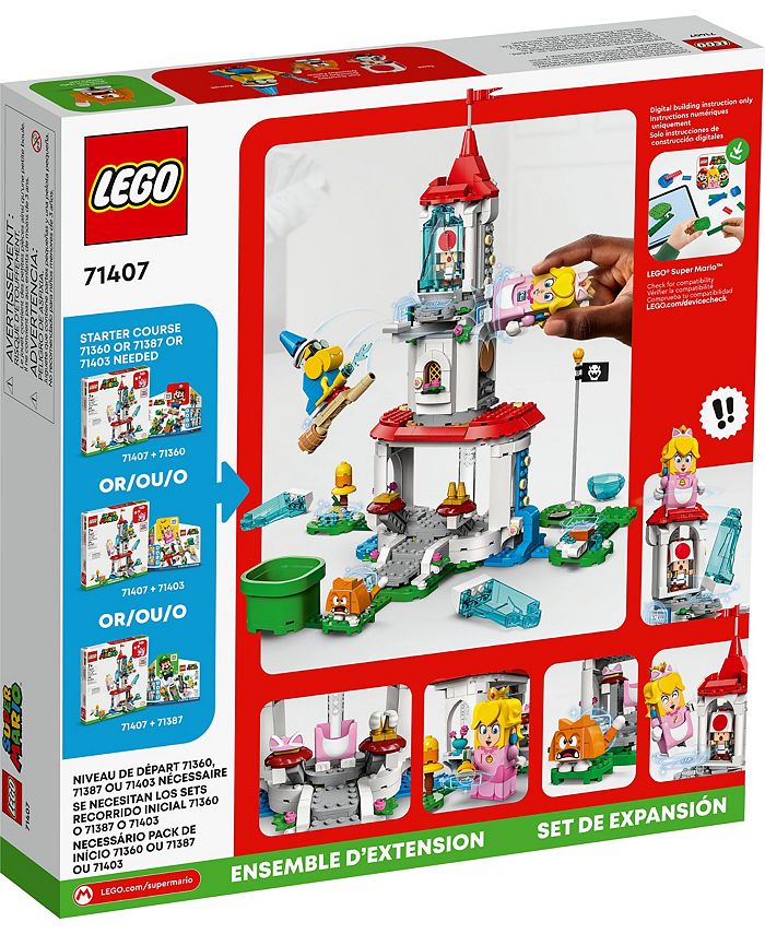 LEGO® Super Mario Cat Peach Suit and Frozen Tower 71407 Expansion Set ...