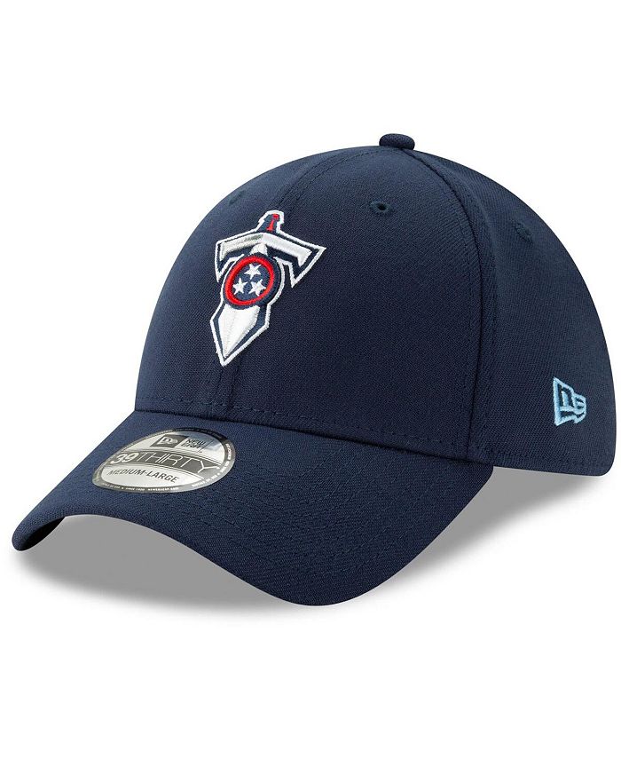 New Era Men's Navy Tennessee Titans Sword Team Classic 2.0 39THIRTY ...