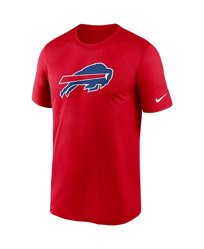 Nike Men's Red Buffalo Bills Logo Essential Legend Performance T-shirt ...