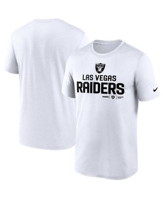 Men's Nike White Las Vegas Raiders Legend Community Performance T-shirt ...
