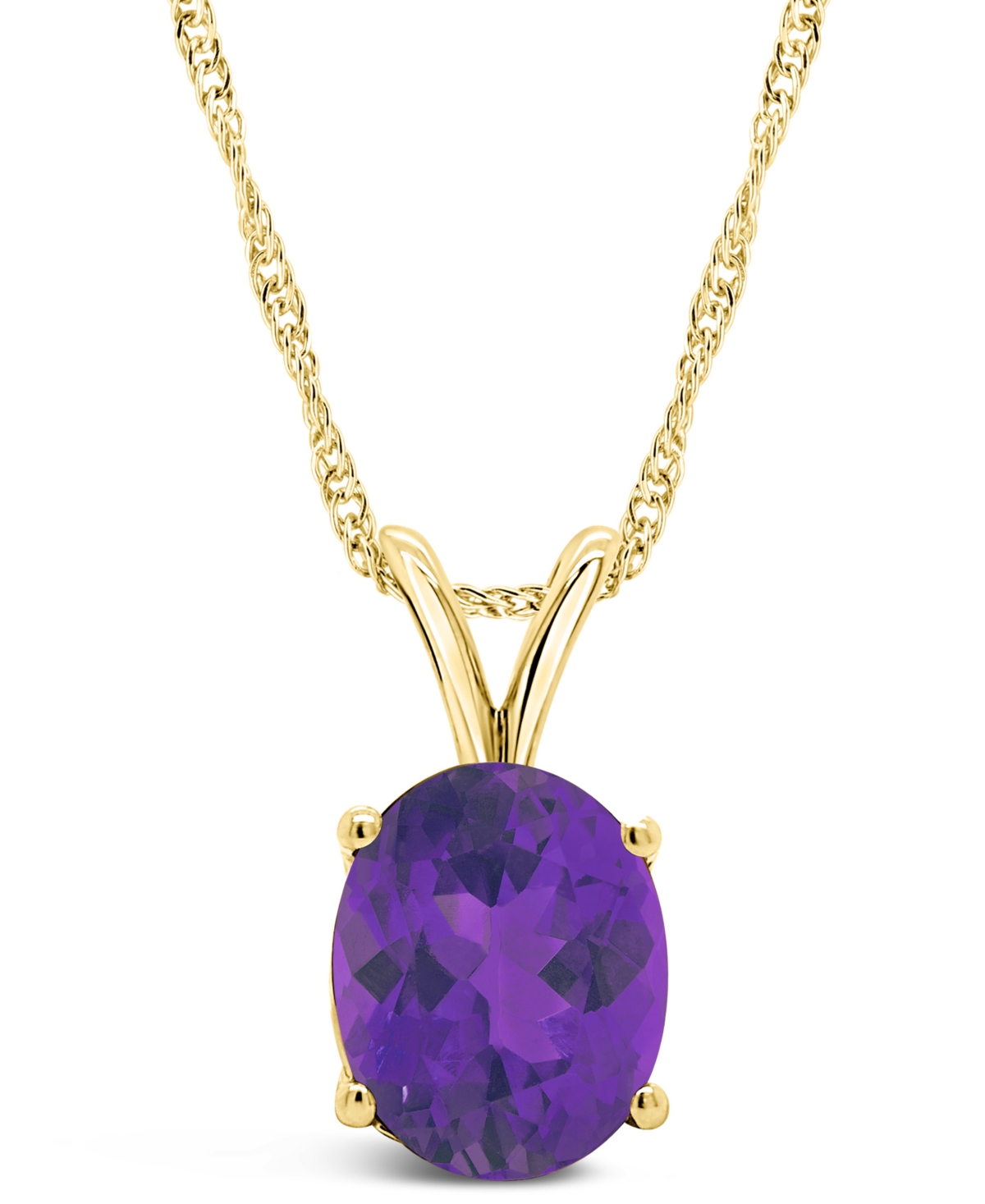 Click here for Macys Amethyst (2-1/2 ct. t.w.) Pendant Necklace i... prices