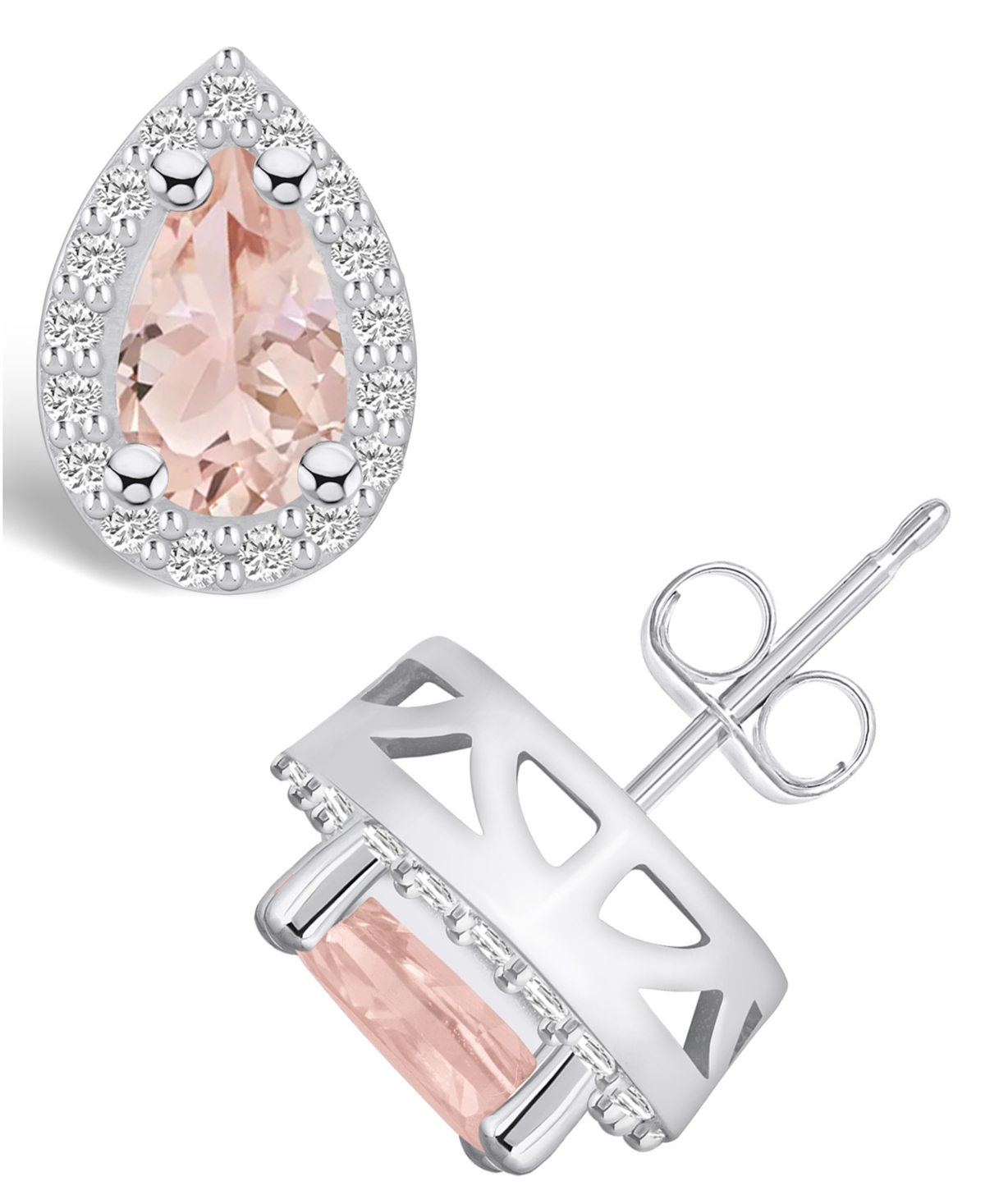 Click here for Macys Morganite (1-3/8 ct. t.w.) and Diamond (1/3... prices