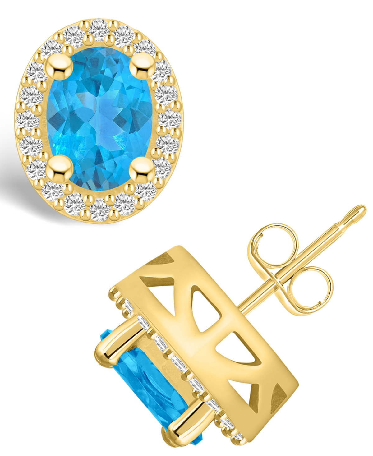 Click here for Macys Topaz (3-1/5 ct. t.w.) and Diamond (3/8 ct.... prices