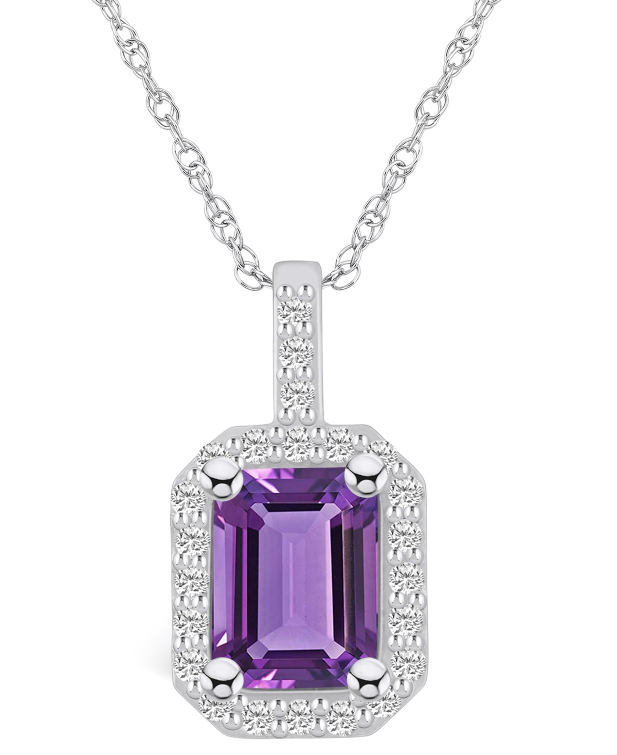 Click here for Macys Amethyst (1-5/8 Ct. T.w.) and Diamond (1/4 C... prices