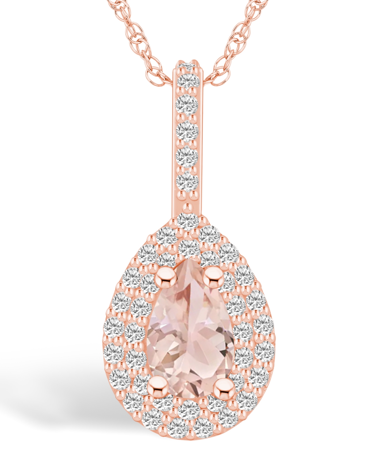Click here for Macys Morganite (3/4 Ct. T.w.) and Diamond (3/8 Ct... prices