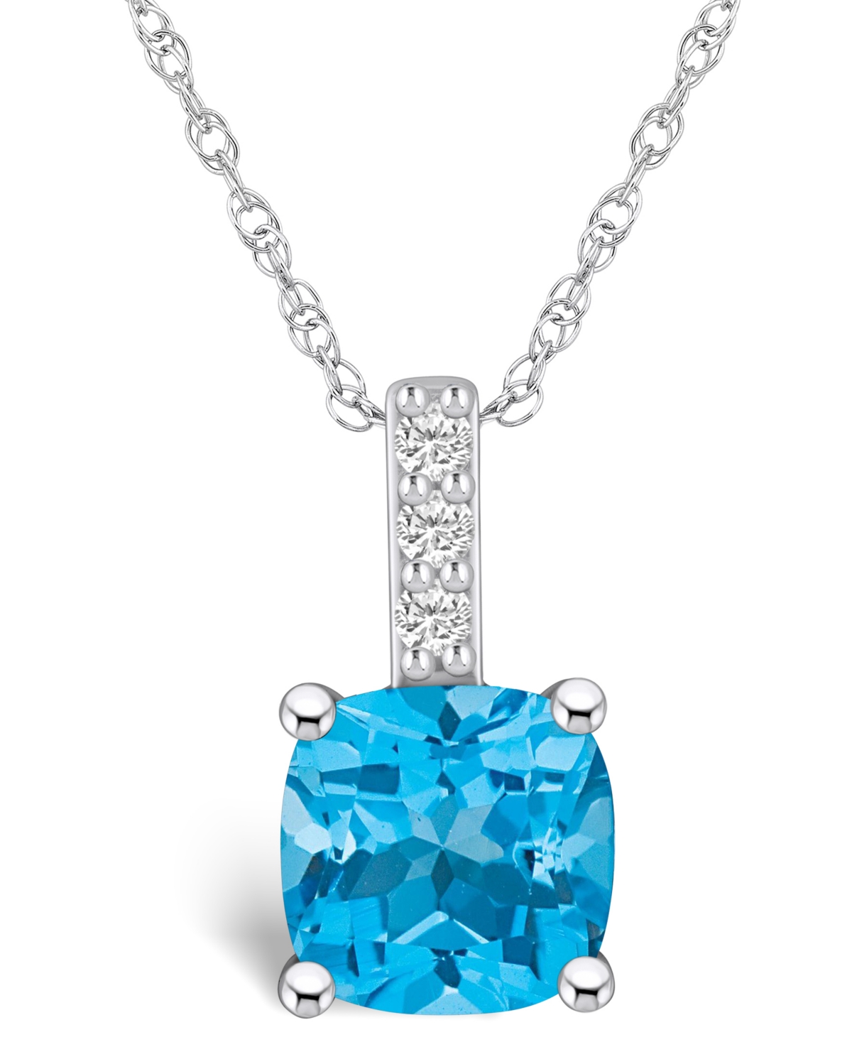 Click here for Macys Blue Topaz (2-3/4 Ct. T.w.) and Diamond Acce... prices