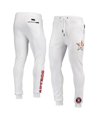 Men's Pro Standard White Houston Astros Team Logo Jogger Pants - Macy's