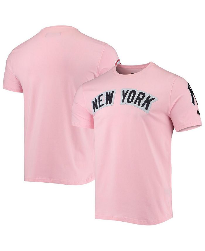 Pro Standard Men's Pink New York Yankees Club T-shirt - Macy's