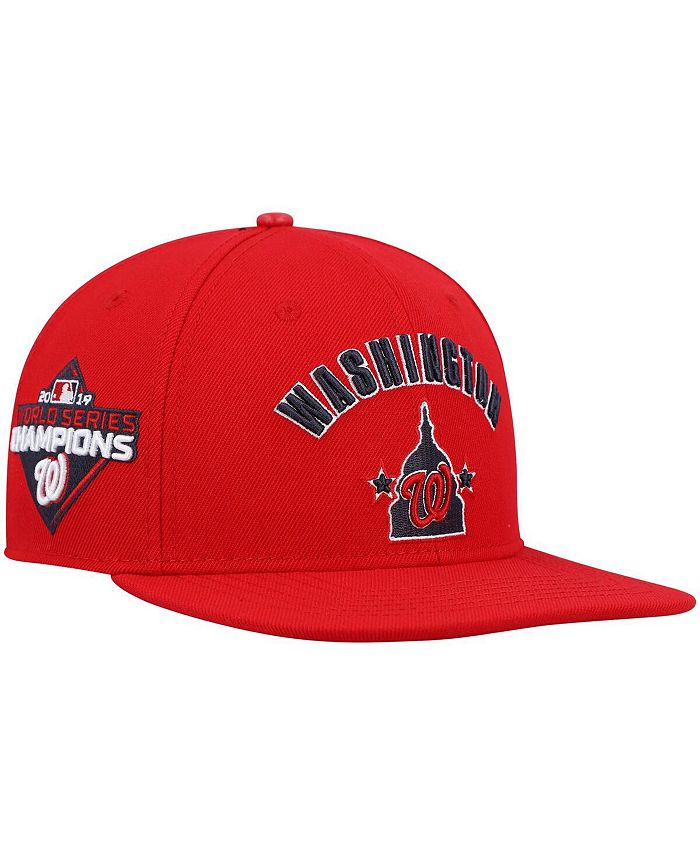 Pro Standard Men's Red Washington Nationals 2019 World Series Champions ...