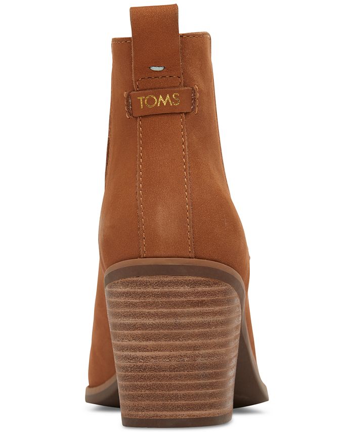 TOMS Women's Everly Block-Heel Booties - Macy's