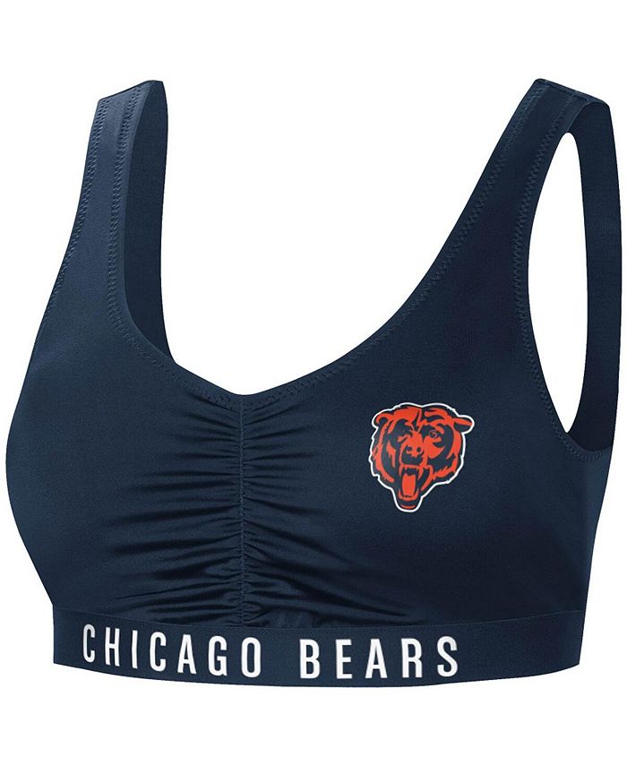 G-III 4Her by Carl Banks Women's Navy Chicago Bears All-Star Bikini Top ...