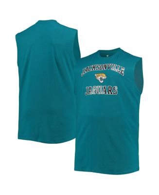 Men's Teal Jacksonville Jaguars Big and Tall Muscle Tank Top - Macy's