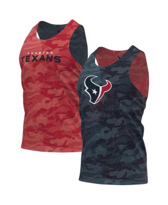 FOCO Men's Navy, Gray Houston Texans Reversible Mesh Tank Top - Macy's