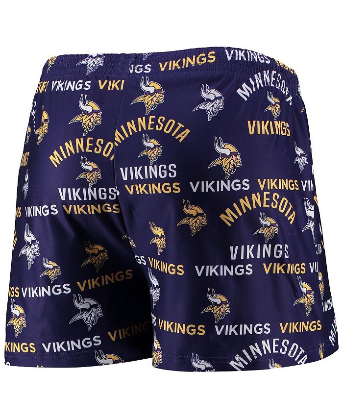Concepts Sport Men's Purple Minnesota Vikings Flagship Allover Print ...