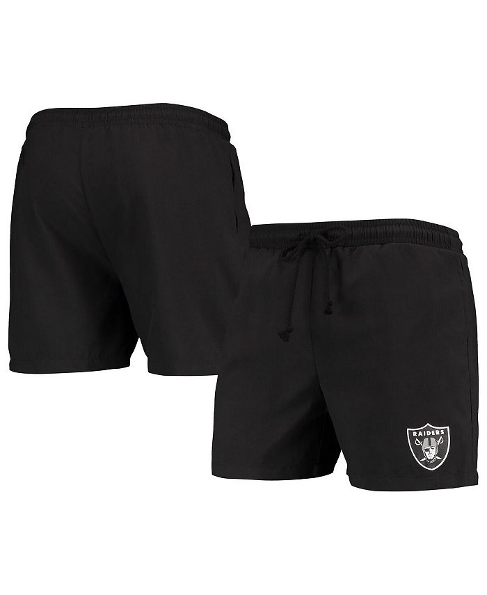 FOCO Men's Black Las Vegas Raiders Magic Print Palm Traditional Swim ...