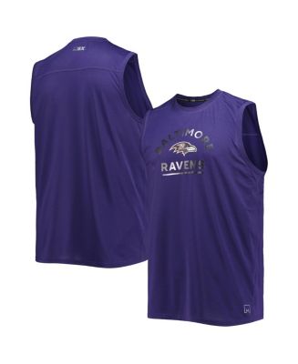 Men's MSX by Michael Strahan Purple Baltimore Ravens Rebound Tank Top ...