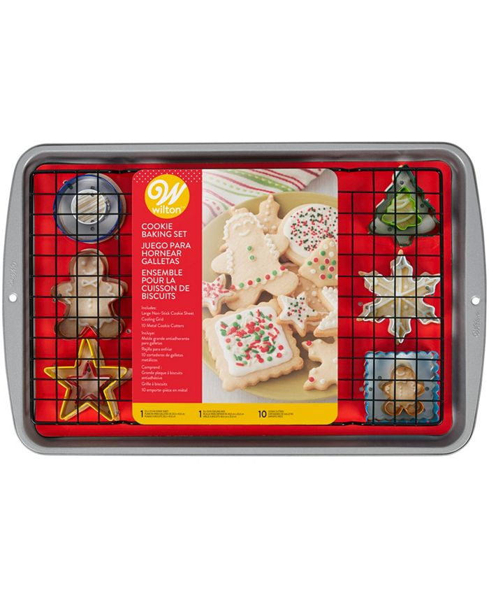 Wilton Happy Holidays 12-Pc. Cookie Baking Set - Macy's