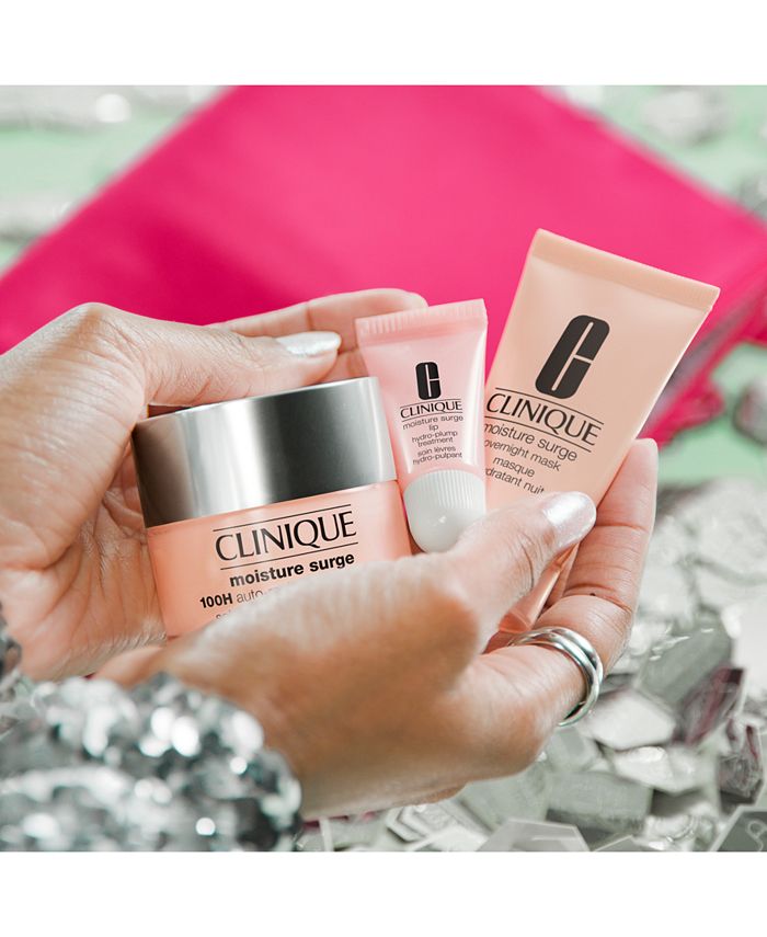 Clinique 4 Pc Moisture Surge Megastars Hydrating Skincare Set And Reviews Beauty T Sets