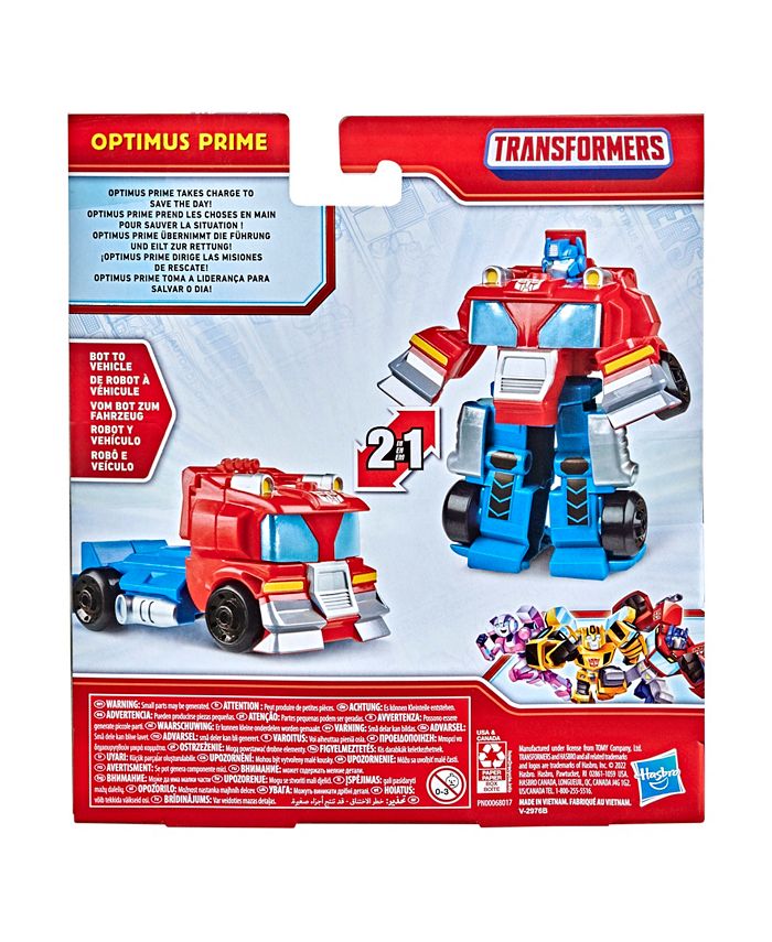 Transformers Rescue Bots Academy Optimus Prime - Macy's