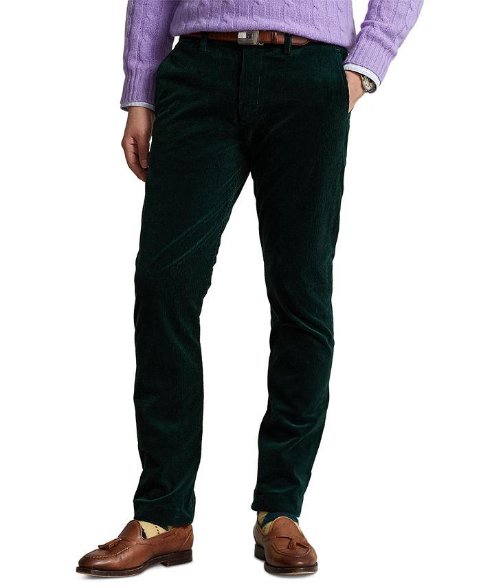 Polo Ralph Lauren Men's Stretch Classic-Fit Corduroy Pants & Reviews - Pants - Men - Macy's