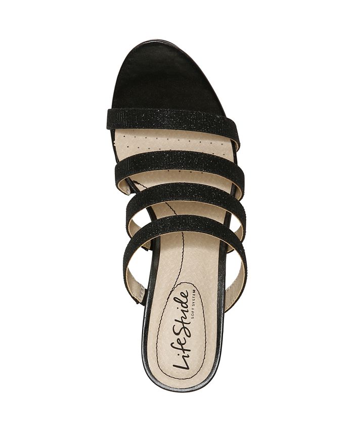 LifeStride Marquee Slide Strappy Sandals - Macy's