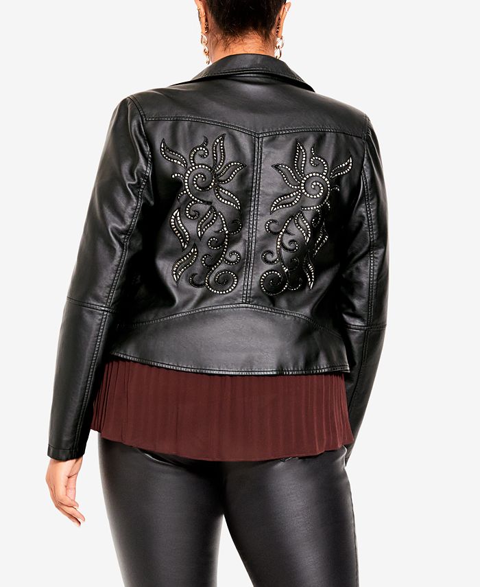 City Chic Plus Size Trendy Savannah Jacket & Reviews - Jackets ...