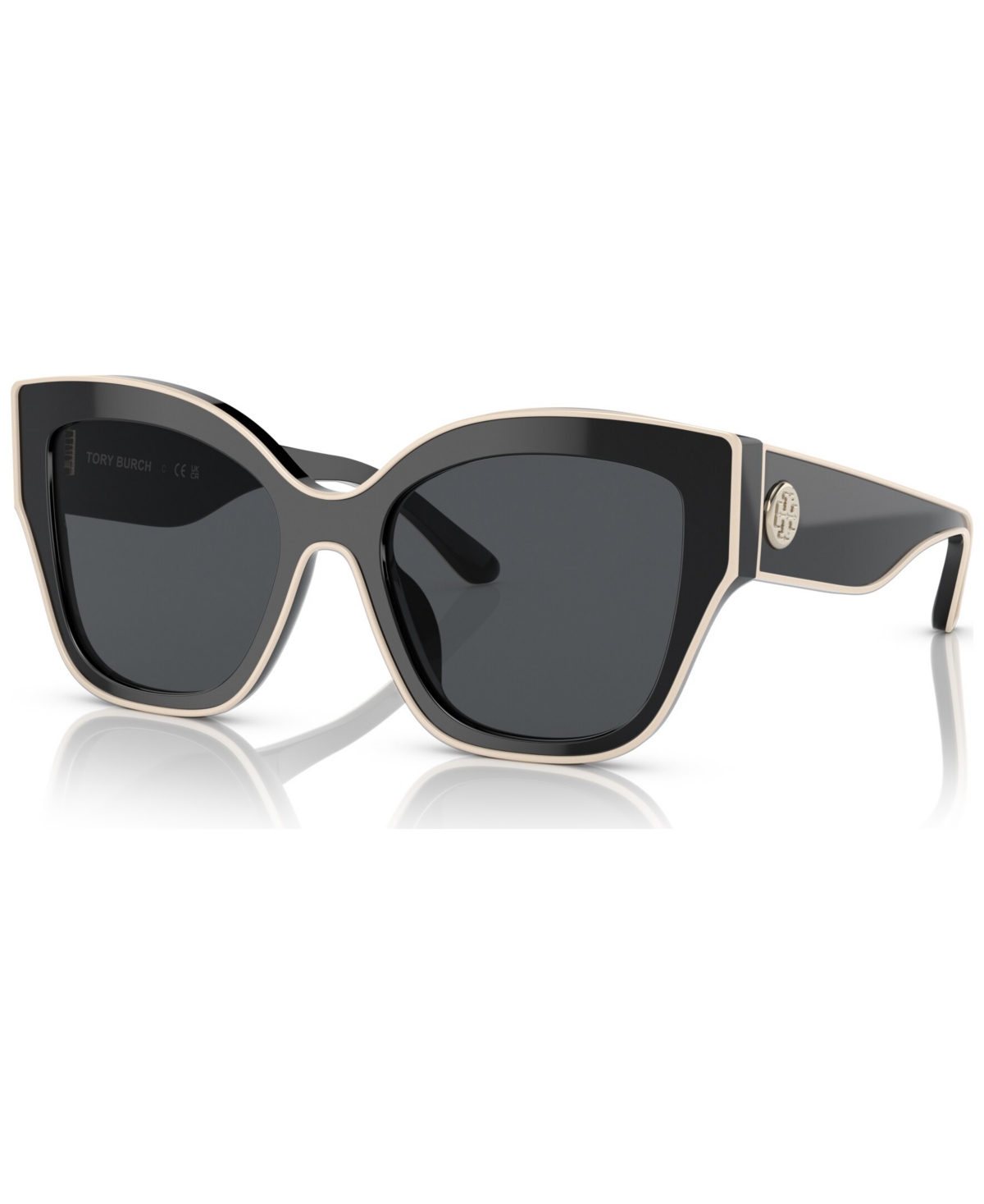 Click here for Tory Burch Womens Sunglasses  TY7184U - Black with... prices