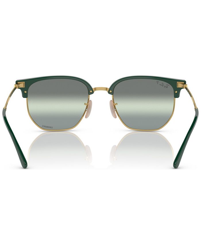 Ray-Ban New Clubmaster Polarized Sunglasses, RB4416 - Macy's