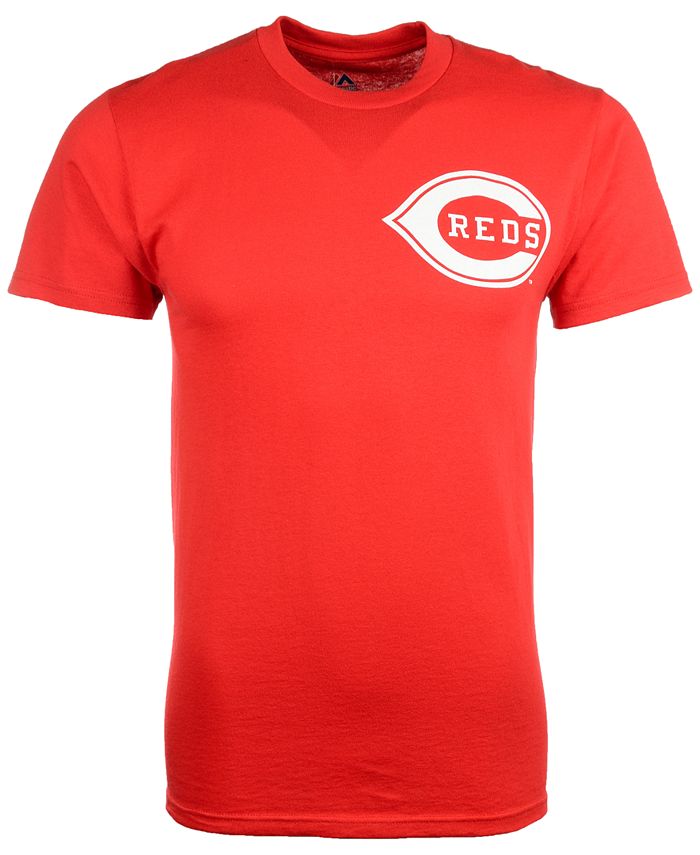 Majestic Men's Short-Sleeve Johnny Bench Cincinnati Reds Cooperstown ...