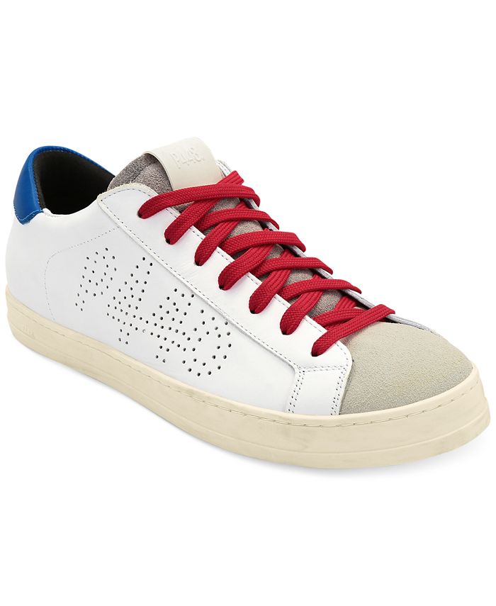 P448 Men's F22 John Perforated Logo Low-Top Sneaker & Reviews - All Men ...
