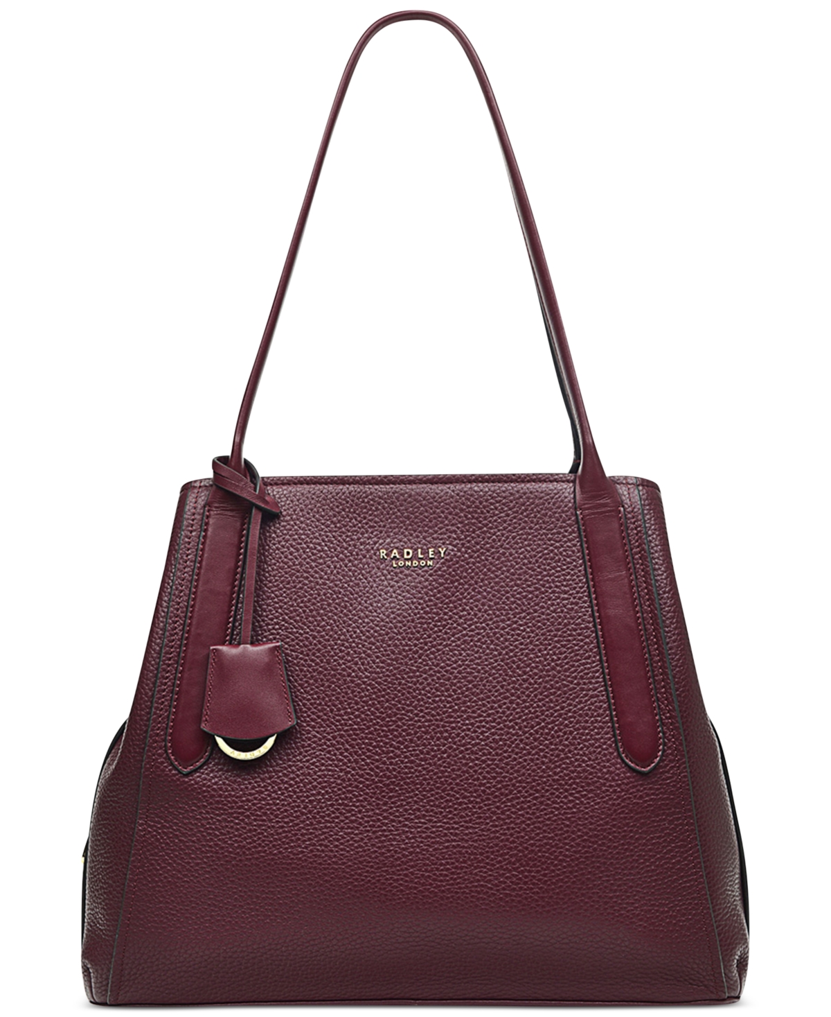 Radley London Womens Baylis Road 20 Large Leather Open Top Tote Bag In Dark Cherry Modesens