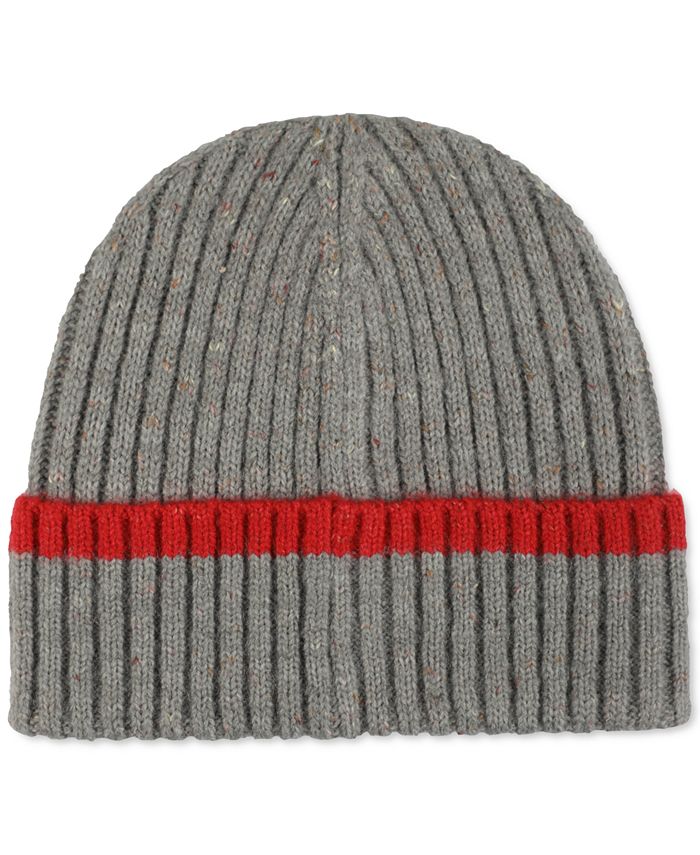 Tommy Hilfiger Men's Rubber Flag Patch Tipped Cuff Hat - Macy's