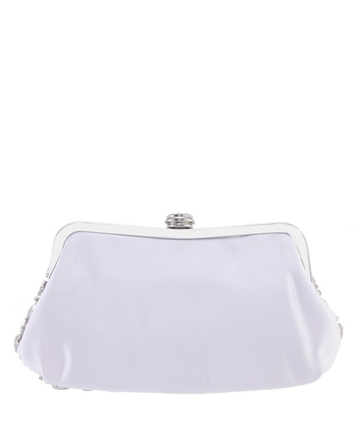 Nina Women's Crystal Embellished Frame Clutch - Macy's