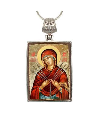 G.DeBrekht Virgin Mary of the Seven Swords Religious Holiday Jewelry ...