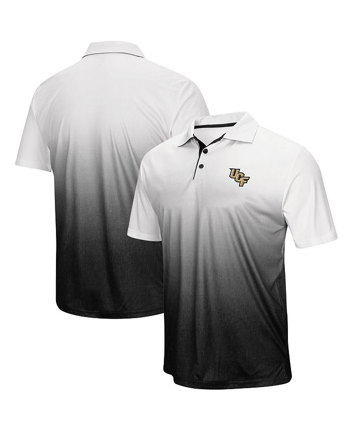Colosseum Men's Heathered Gray UCF Knights Magic Team Logo Polo Shirt ...