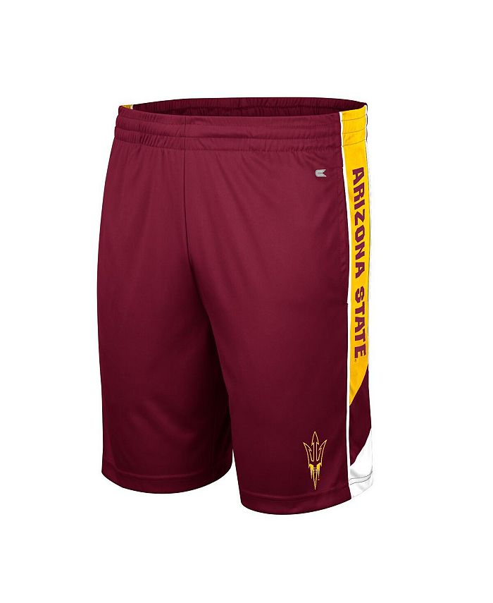 Colosseum Men's Maroon Arizona State Sun Devils Pool Time Shorts - Macy's