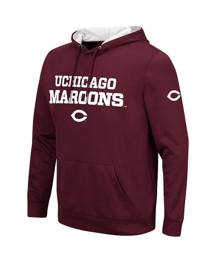 Colosseum Men's Maroon UChicago Maroons Sunrise Pullover Hoodie - Macy's