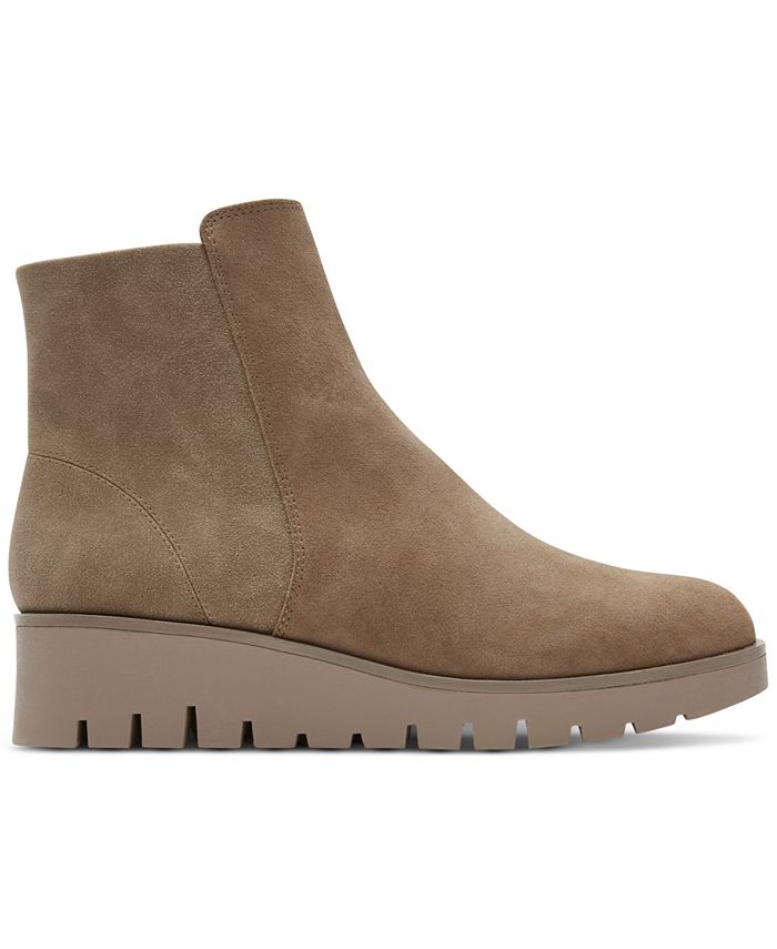 Rockport Women's Dania Cushioned Wedge Lug-Sole Booties - Macy's