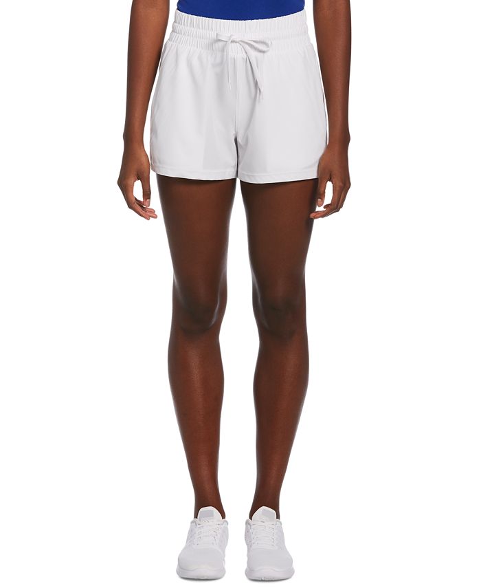 PGA TOUR Women's Essential Woven Pull-On Tennis Shorts - Macy's