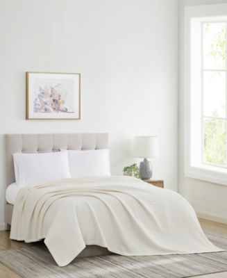 Cannon Heritage Waffle Knit Blankets - Macy's