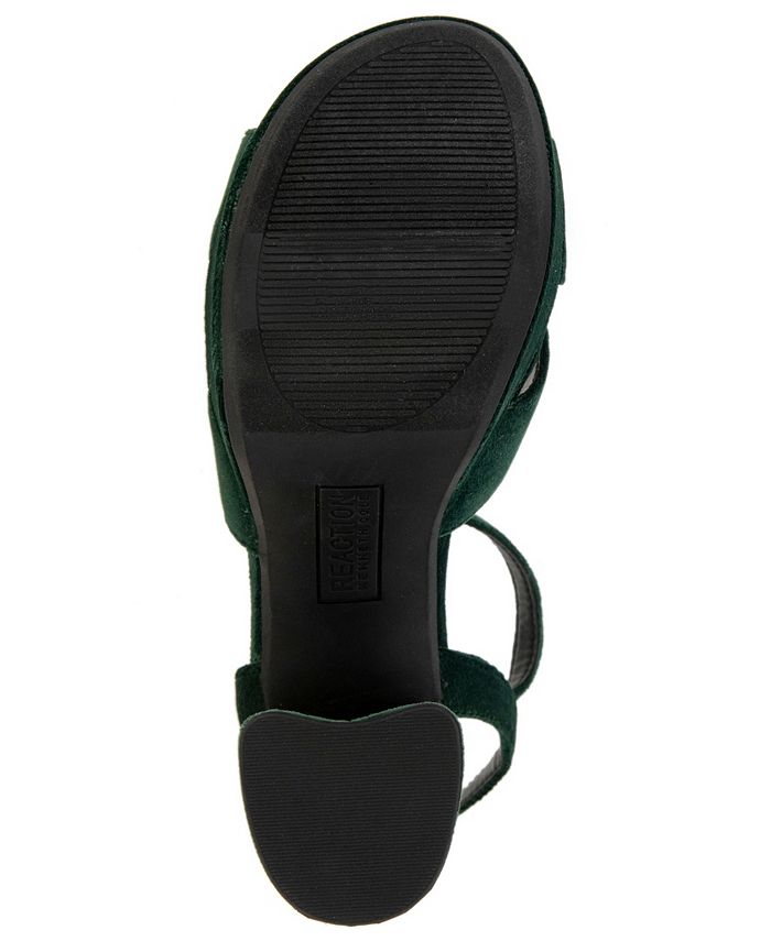 Kenneth Cole Reaction Women's Reeva Criss-Cross Platform Dress Sandals ...